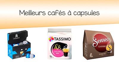 Les meilleurs cafés à capsules et dosettes en janvier 2026